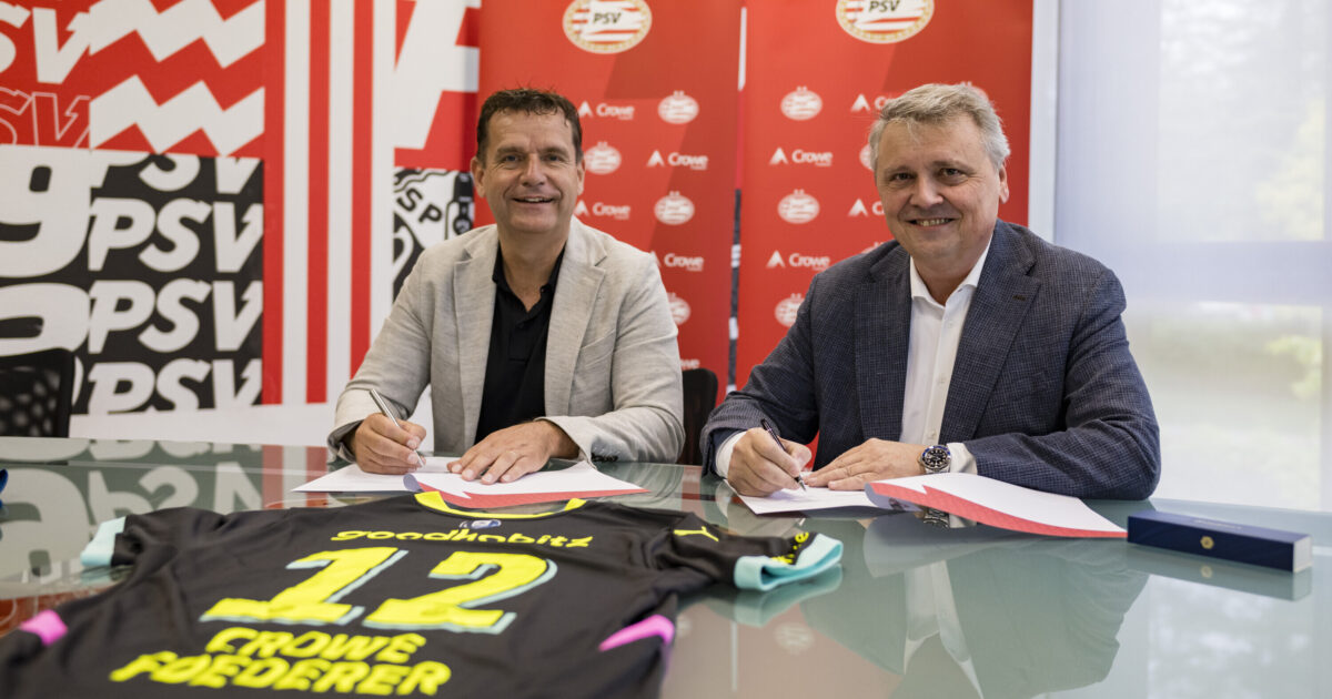 Crowe Foederer nieuwe partner PSV | Sponsorreport