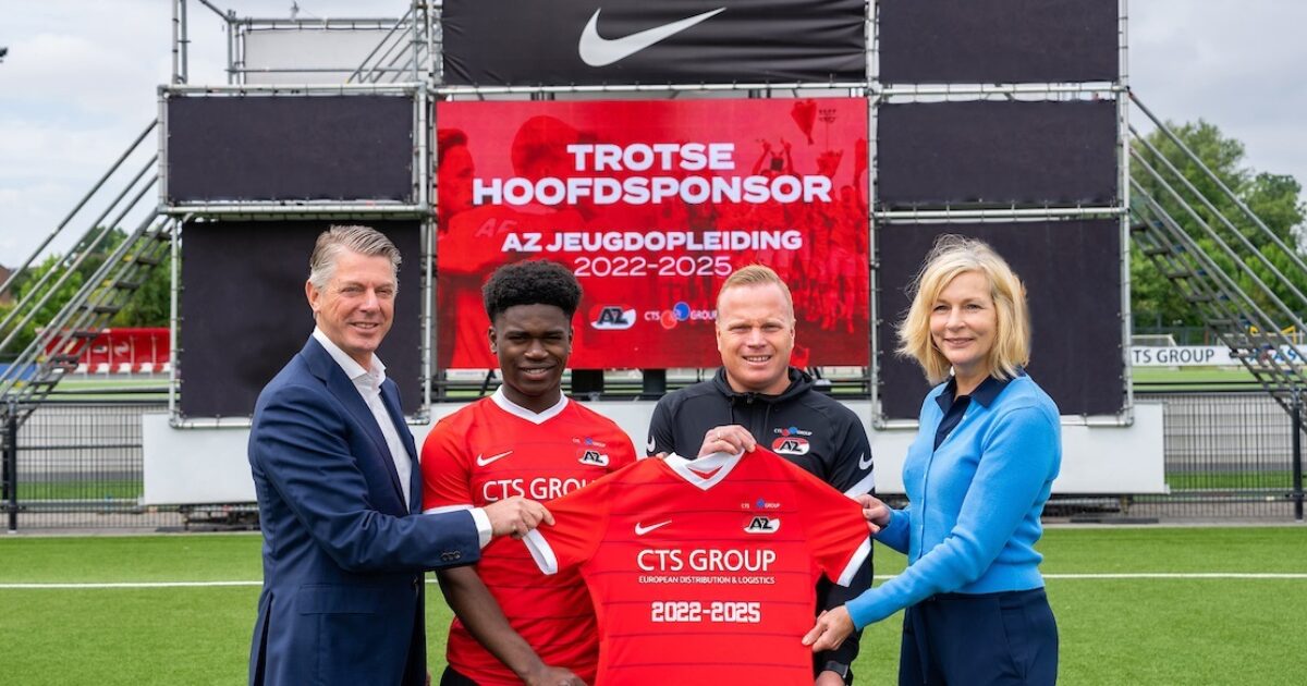 CTS GROUP nieuwe hoofdsponsor AZ Jeugdopleiding | Sponsorreport