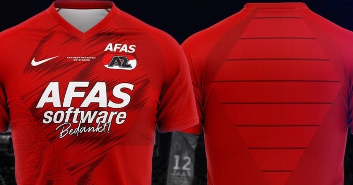 AZ neemt in uniek shirt afscheid | Sponsorreport