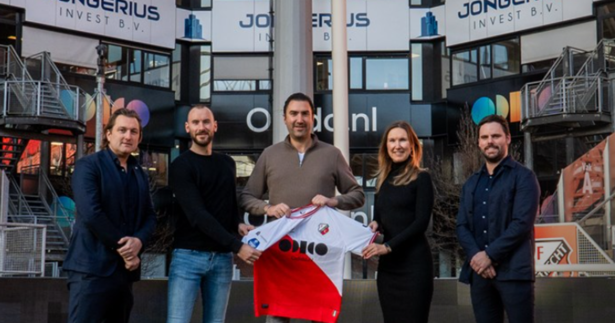 Jongerius Invest tot medio 2026 op mouw FC Utrecht-shirts | Sponsorreport