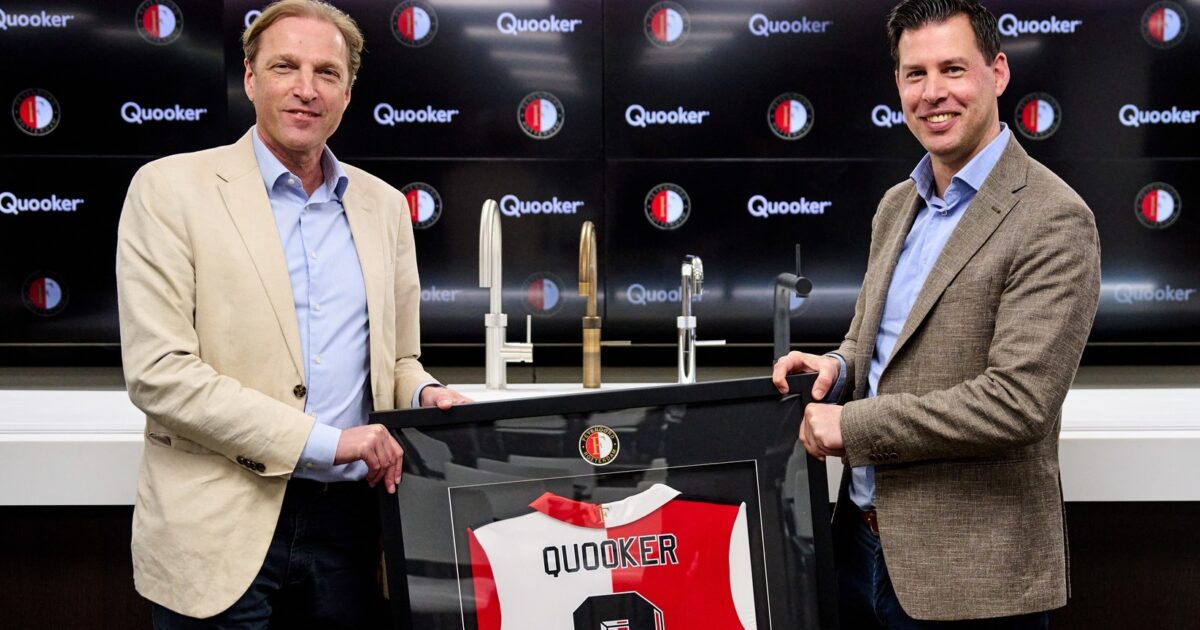 Quooker wordt Official Partner van Feyenoord | Sponsorreport