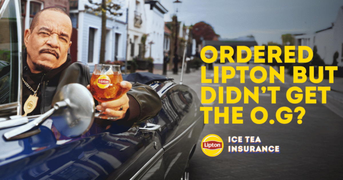 Lipton Ice Tea is partnership aangegaan met rapper Ice-T | Sponsorreport