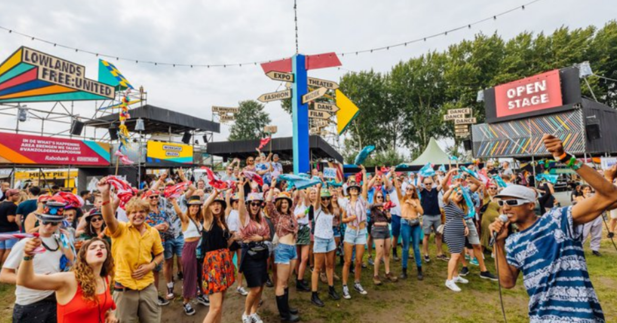 Rabobank ondersteunt Open Stage op Lowlands free:united | Sponsorreport
