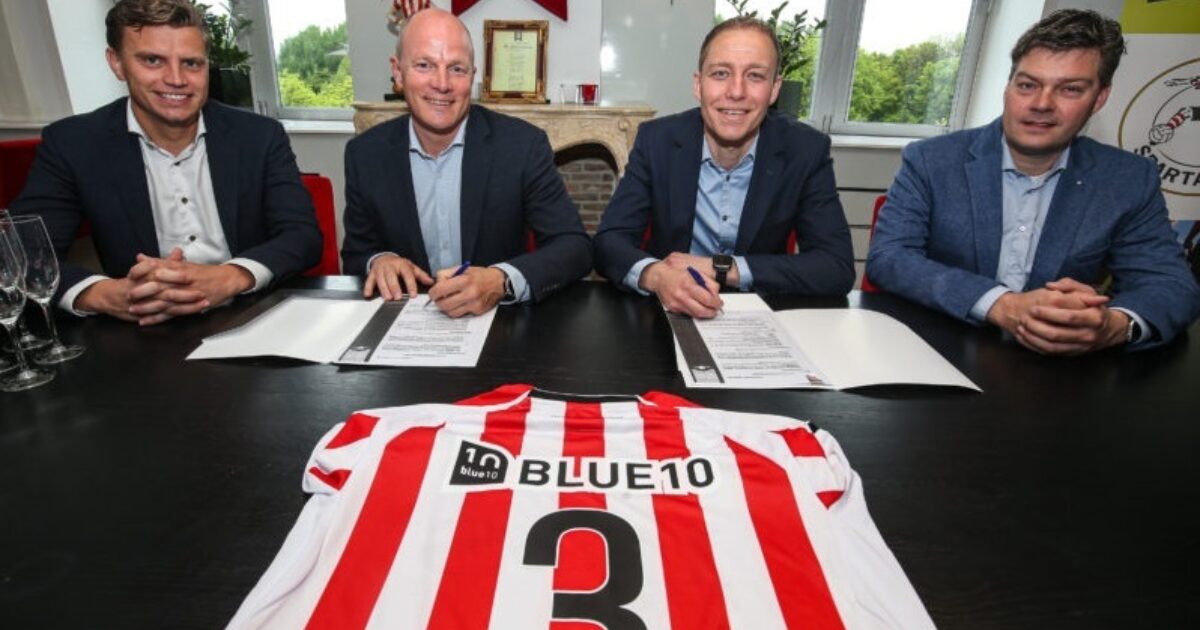 Blue10 verlengt sponsoring Sparta | Sponsorreport