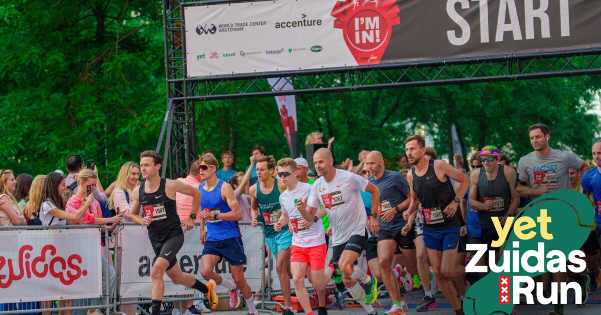De ZuidasRun presenteert Yet als nieuwe hoofdsponsor | Sponsorreport